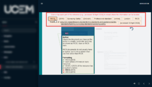 The Reverse Reference Guide: lessons in usability, choice of tool and users feedback – UCEM ...